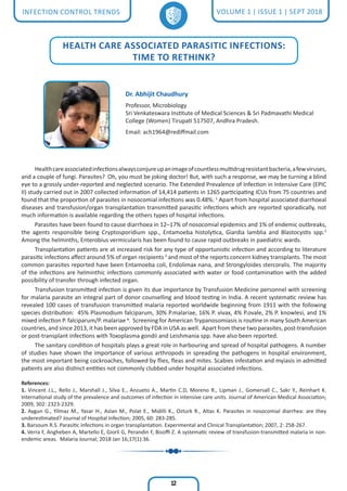 News letter Infection Control Trends | PDF