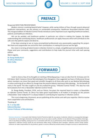 News letter Infection Control Trends | PDF