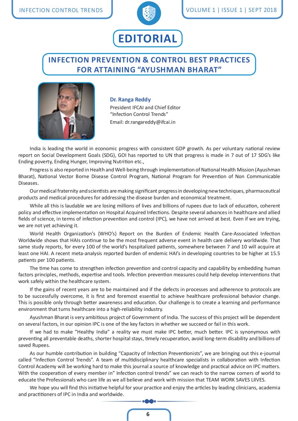 News letter Infection Control Trends