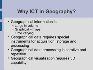 ICT in Geography | PPT