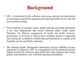 Ict nhmis nigeria (1) | PPT