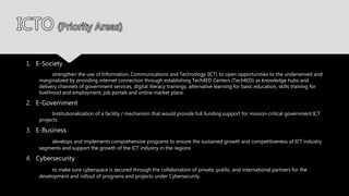 ICTO Philippines (Information and Communications Technology Office) | PPTX