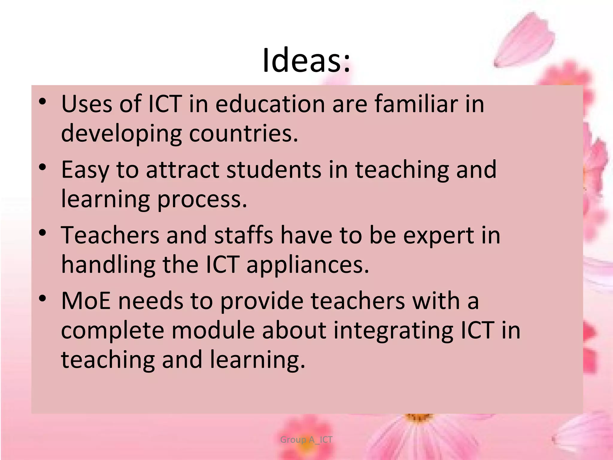 Ict Pbl Issues In Integrating Ict Ppt