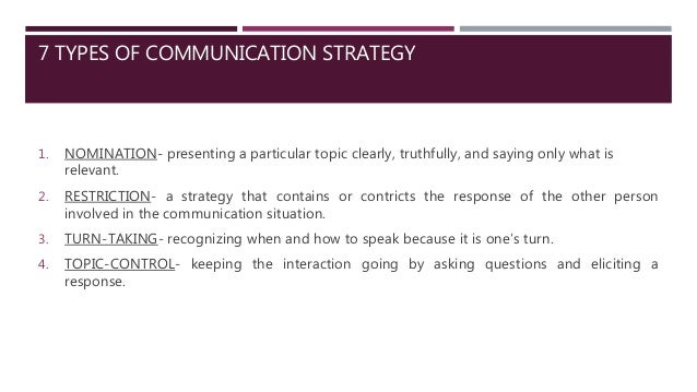 types-of-communication-strategy