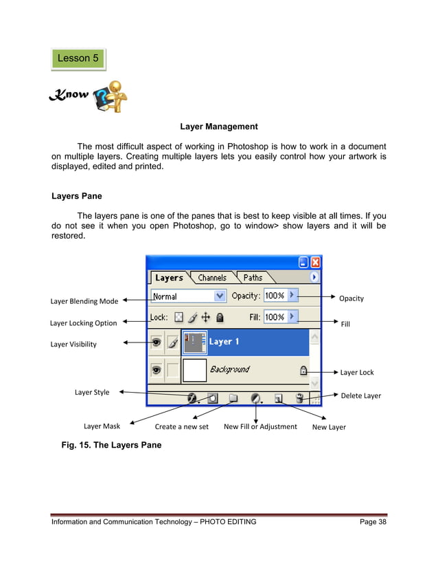 Grade 7 or Grade 8 ICT Photo Editing Learning Materials | PDF | Photo ...