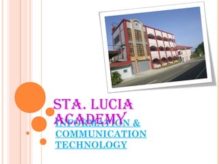 ICT (information and communications technology) Plan | PPT