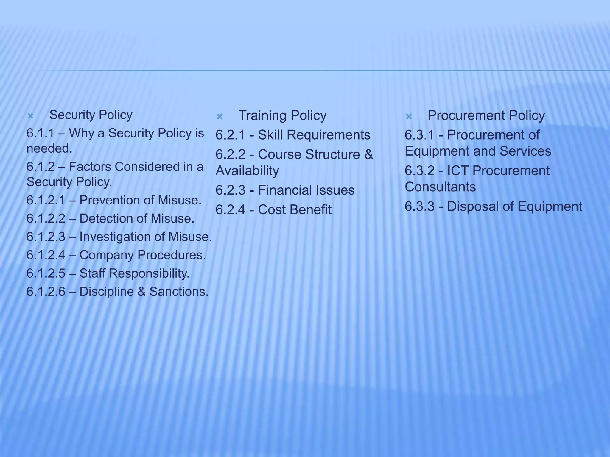 A2 ICT Policies | PPT