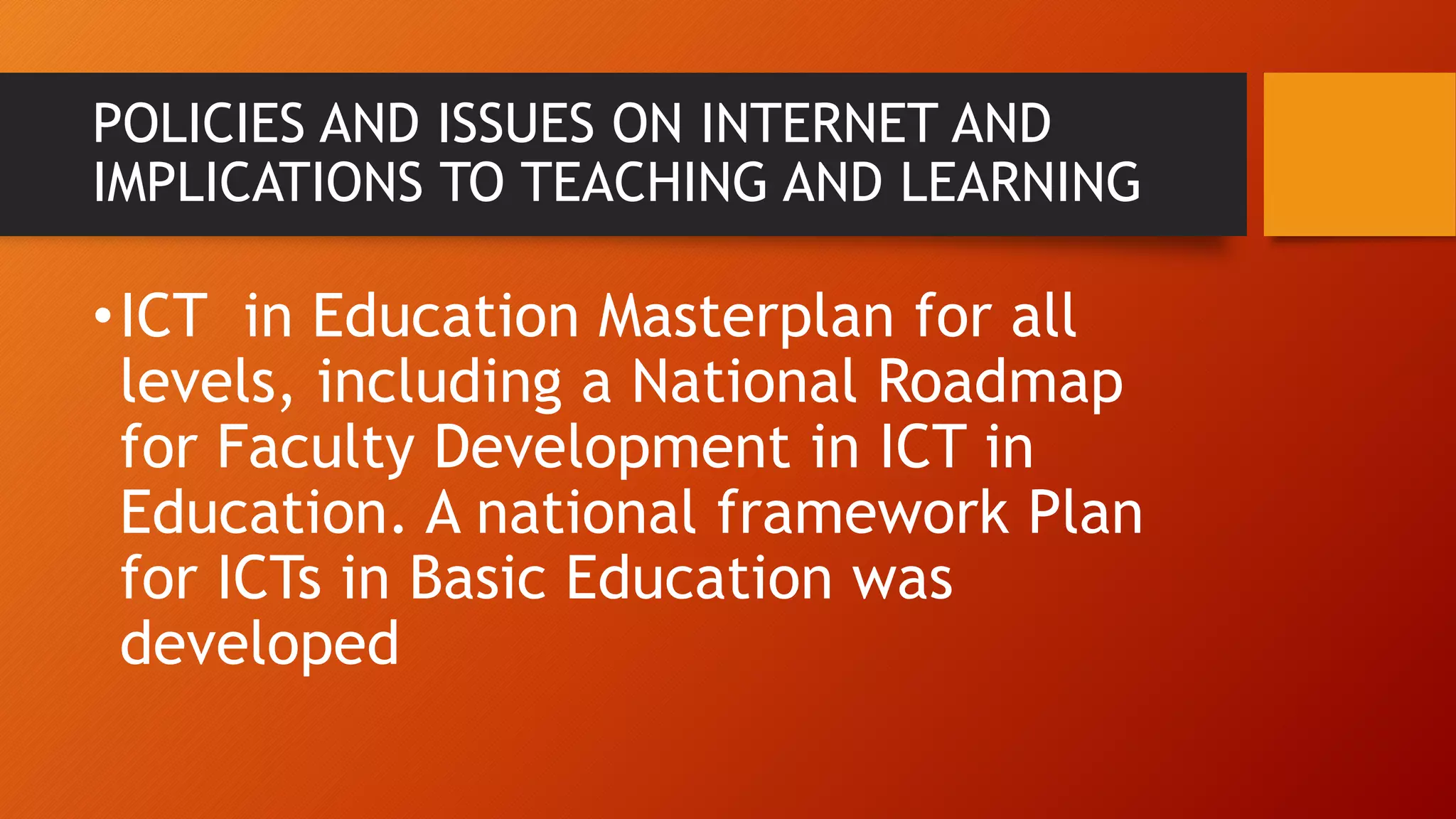 ICT POLICIES AND ISSUES.pptx