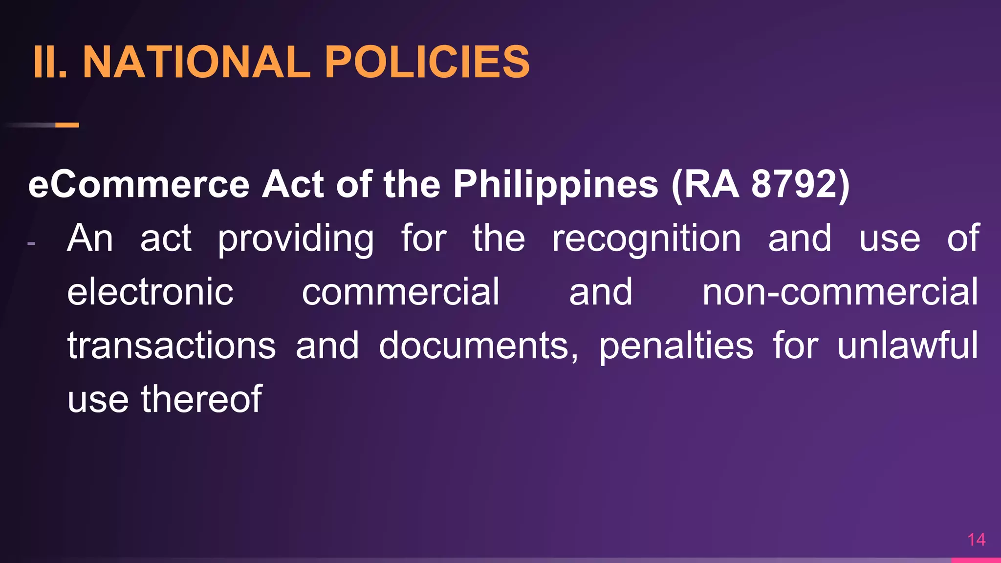 Ict Policies Ict Safety Issues And Uses Of Ict In Teaching And