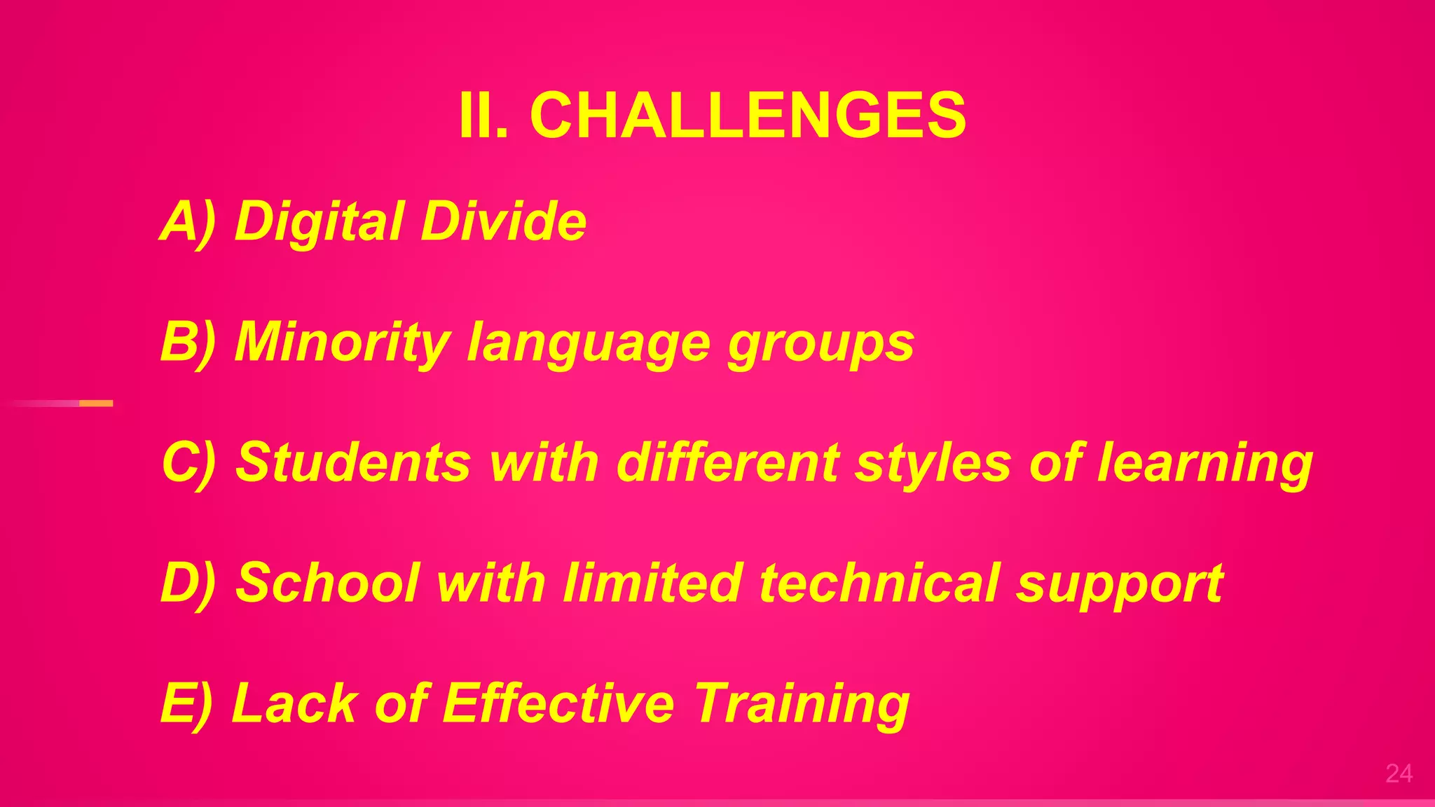 Ict Policies Ict Safety Issues And Uses Of Ict In Teaching And