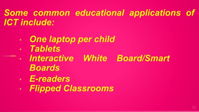ICT POLICIES, ICT SAFETY ISSUES AND USES OF ICT IN TEACHING AND LEARNING | PPTX