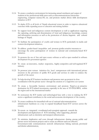Ict Policy In Nepal Pdf