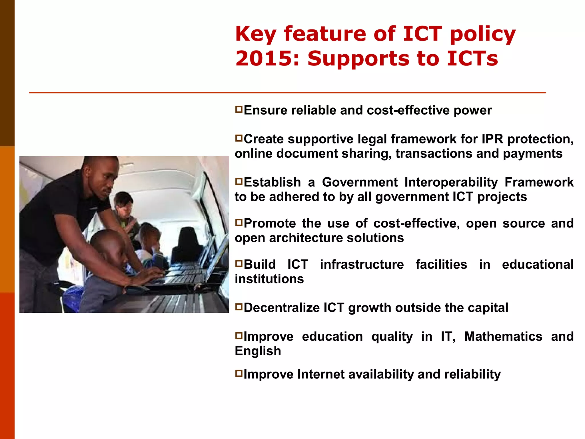 National ICT Policy of Bangladesh 20015 | PPT