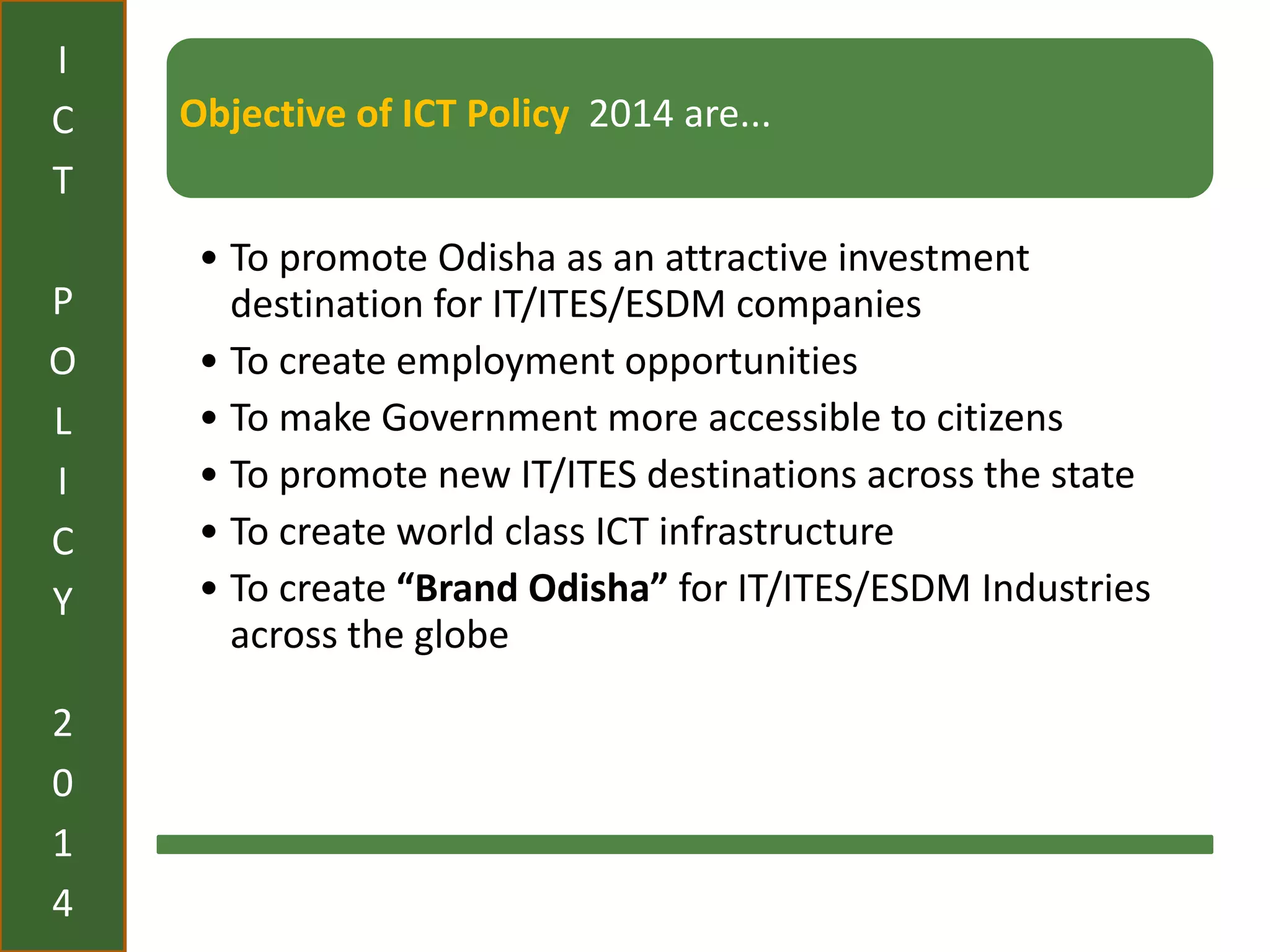 Ict policy 2014_240114 | PPTX