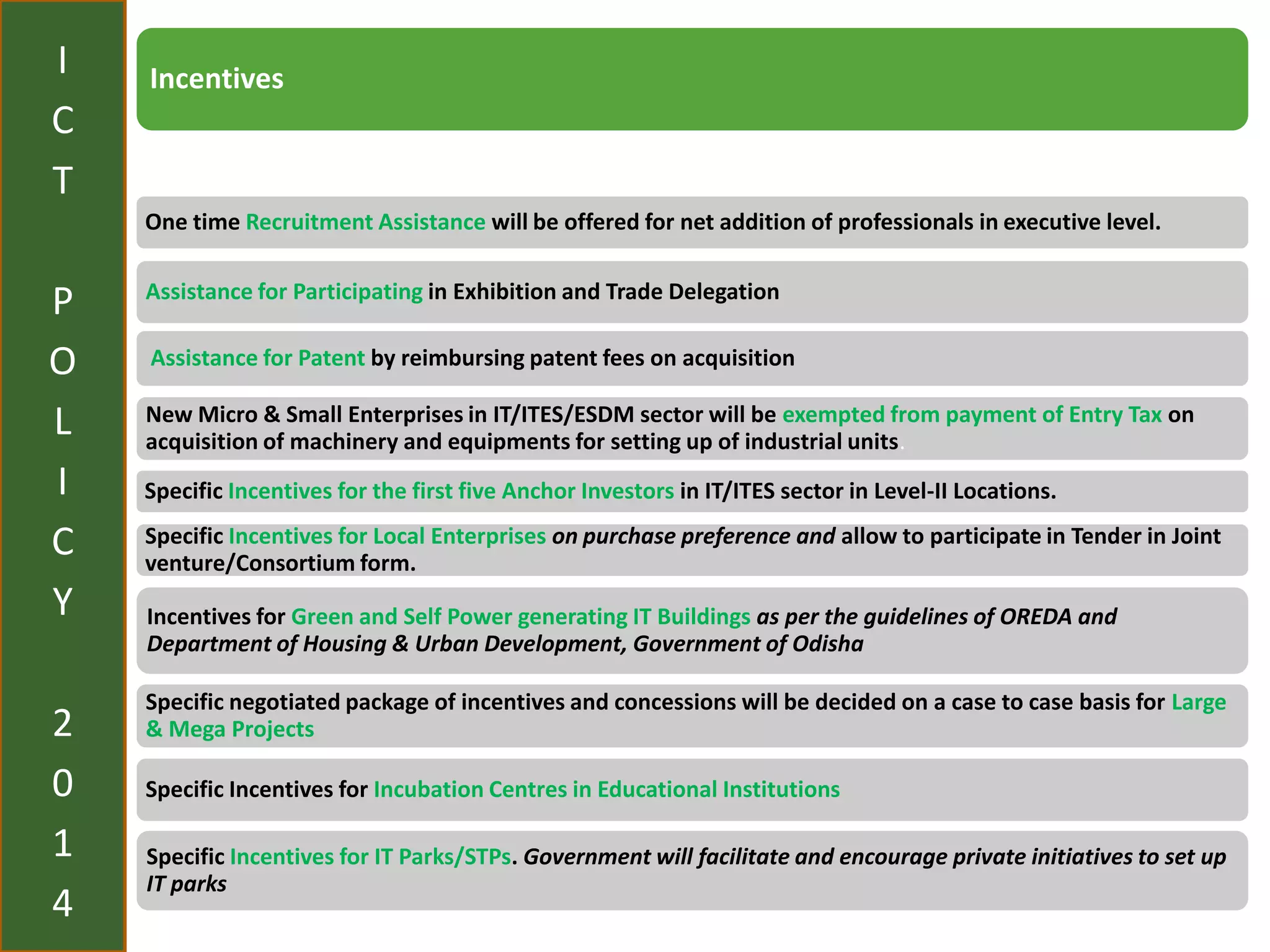 Ict policy 2014_240114 | PPTX
