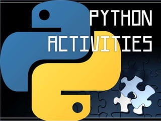 Ict Portfolio (PYTHON) | PPTX