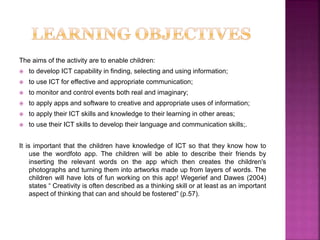 Supporting children's learning in ICT - Powerpoint | PPT
