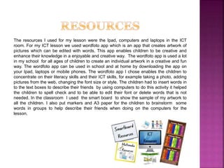Supporting children's learning in ICT - Powerpoint | PPT
