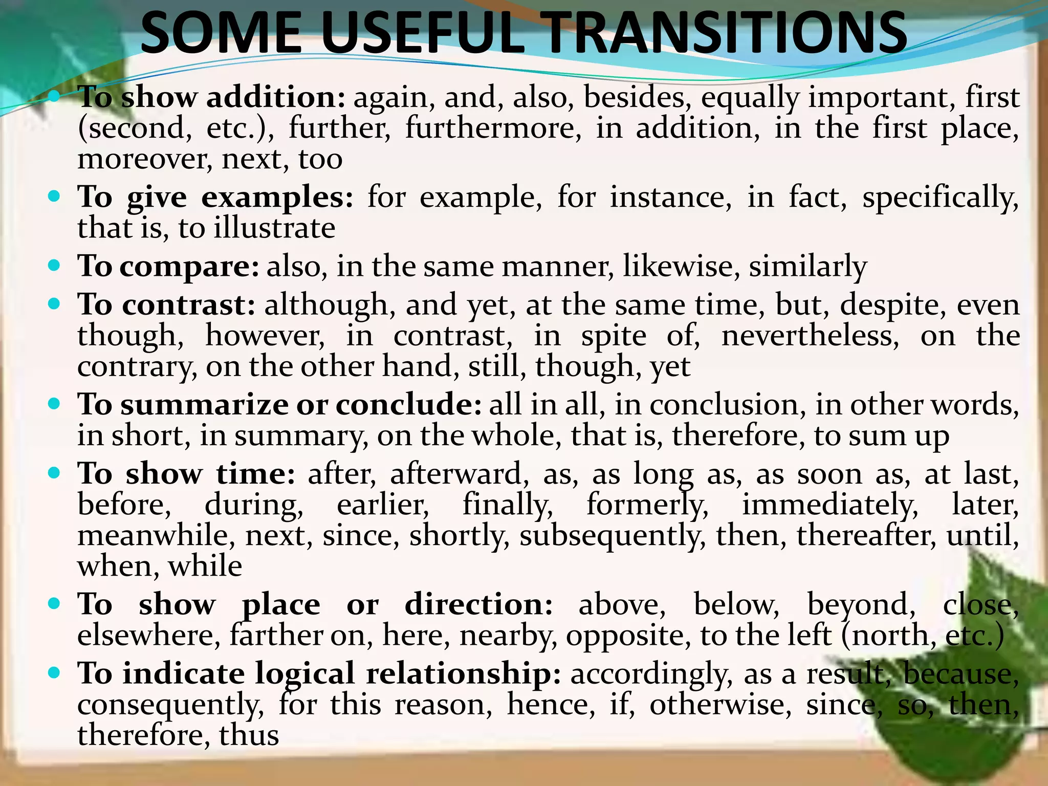 Ict power point paragraph | PPTX