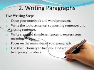 Ict power point paragraph | PPTX