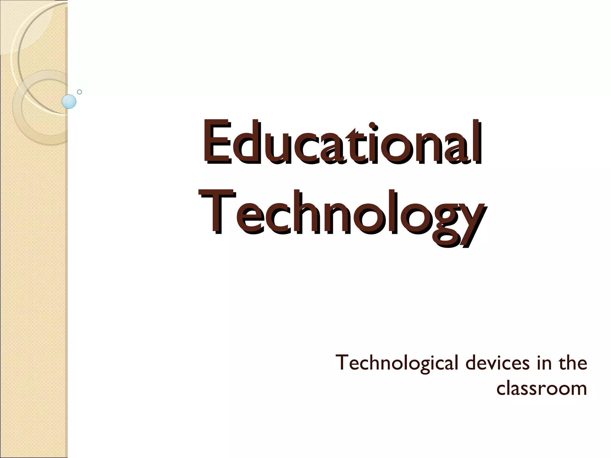 Educational Technology | PPT