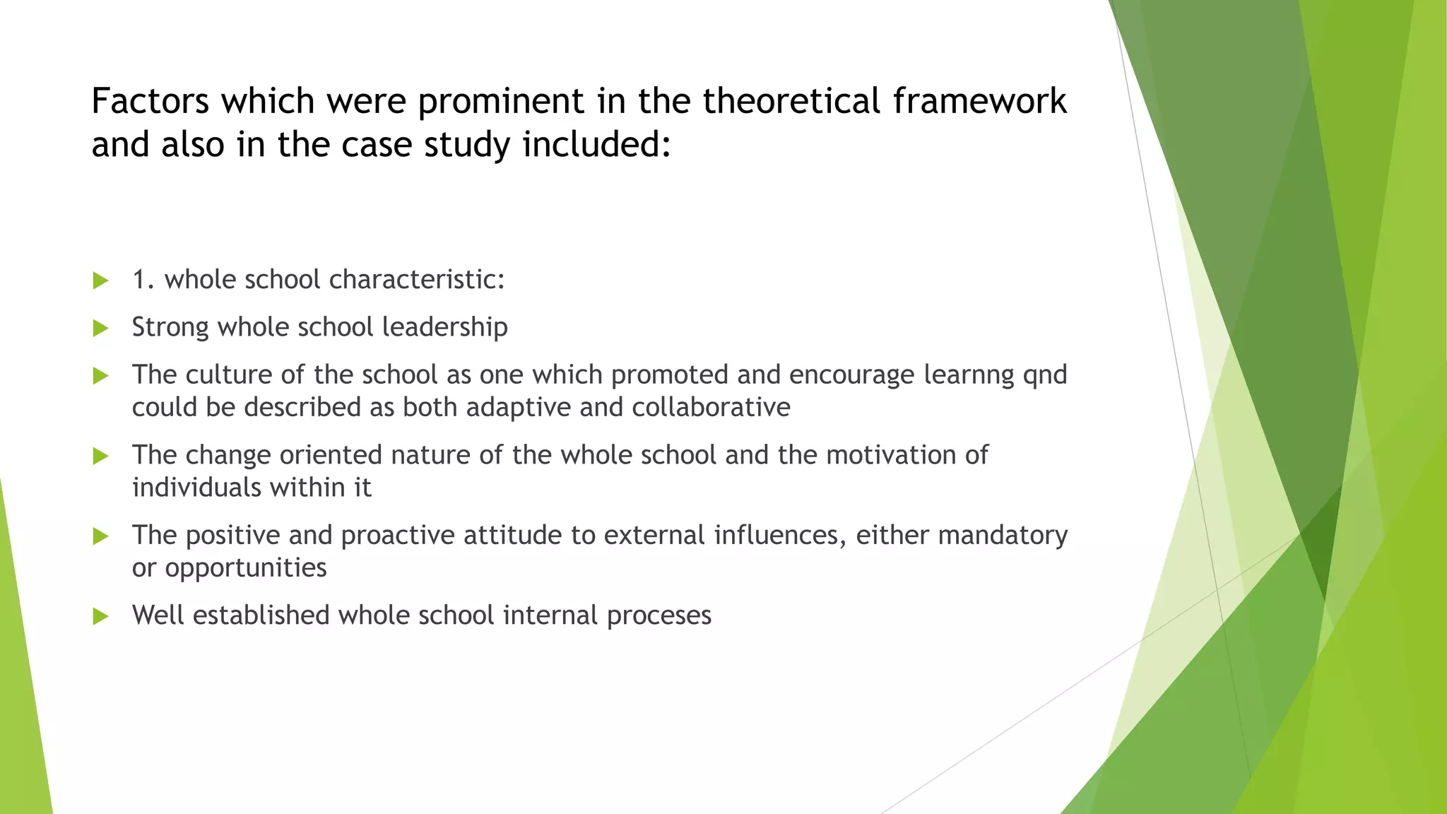 A theoretical and instrument framework | PPT