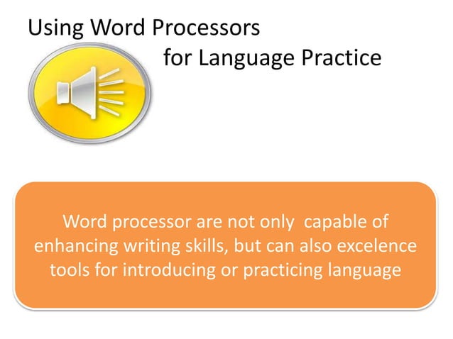 Word Processing | PPT