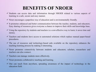 PPT on NROER, DIKSHA and TNTP | PPTX