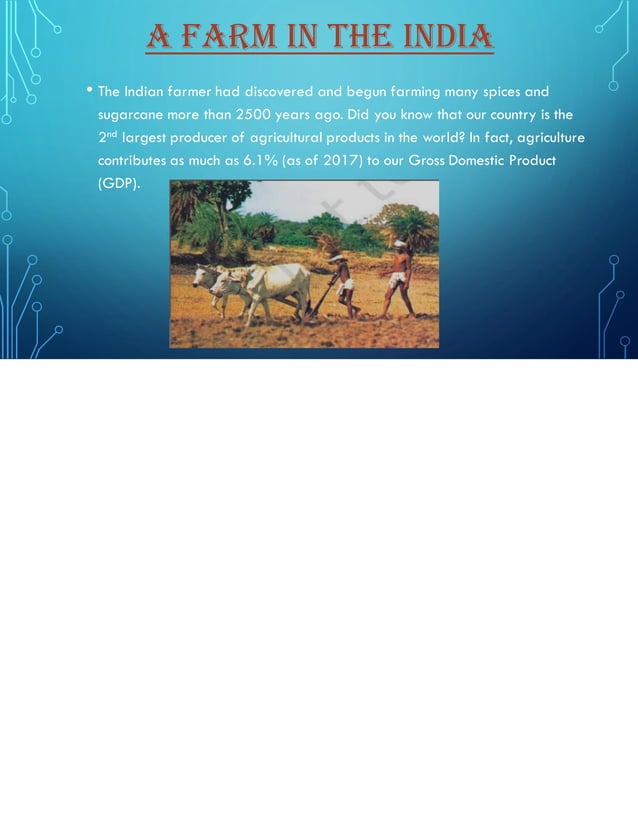 About Agricultural activities and it's types | PDF