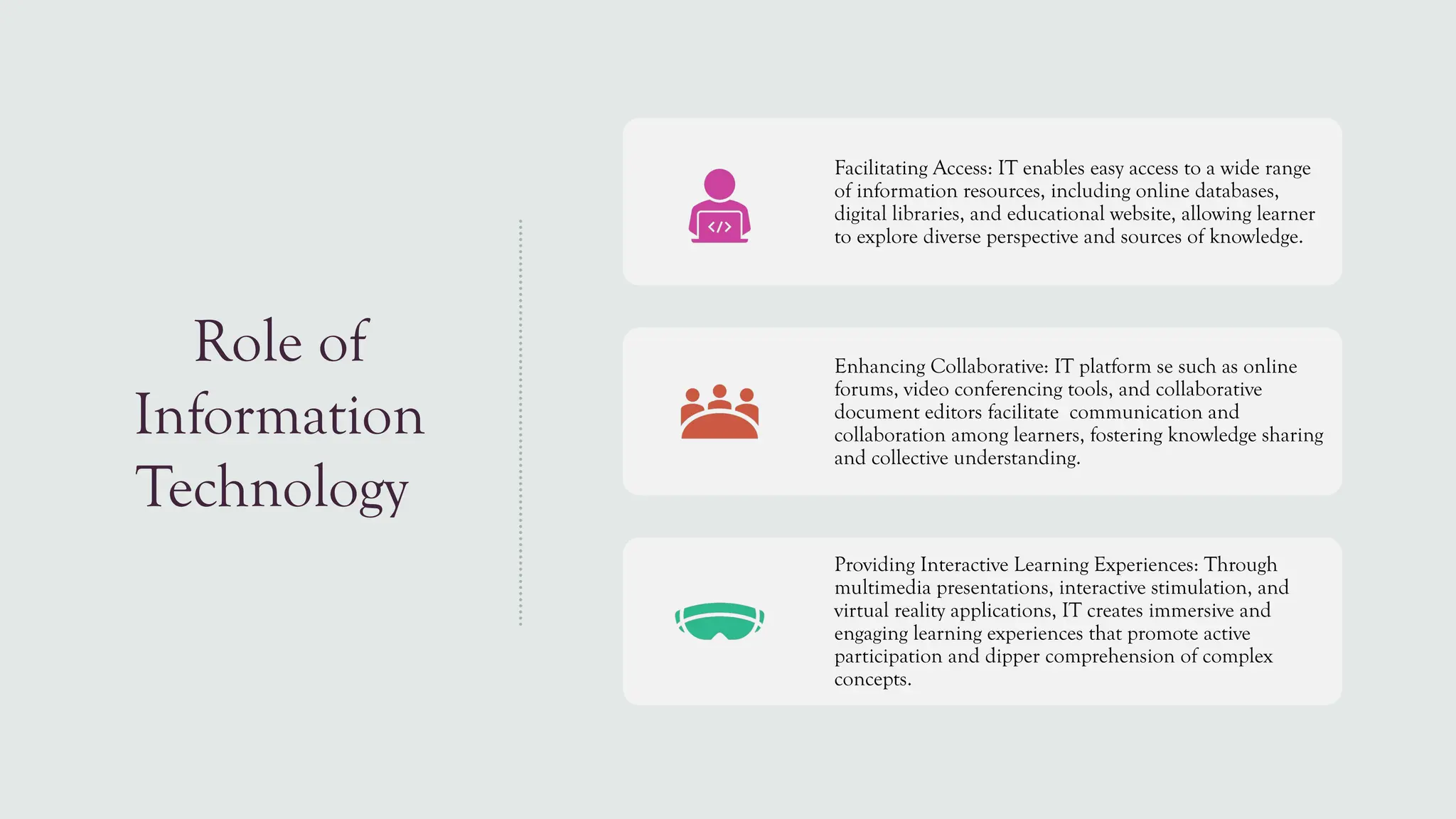 Use of Information communication technology | PPTX