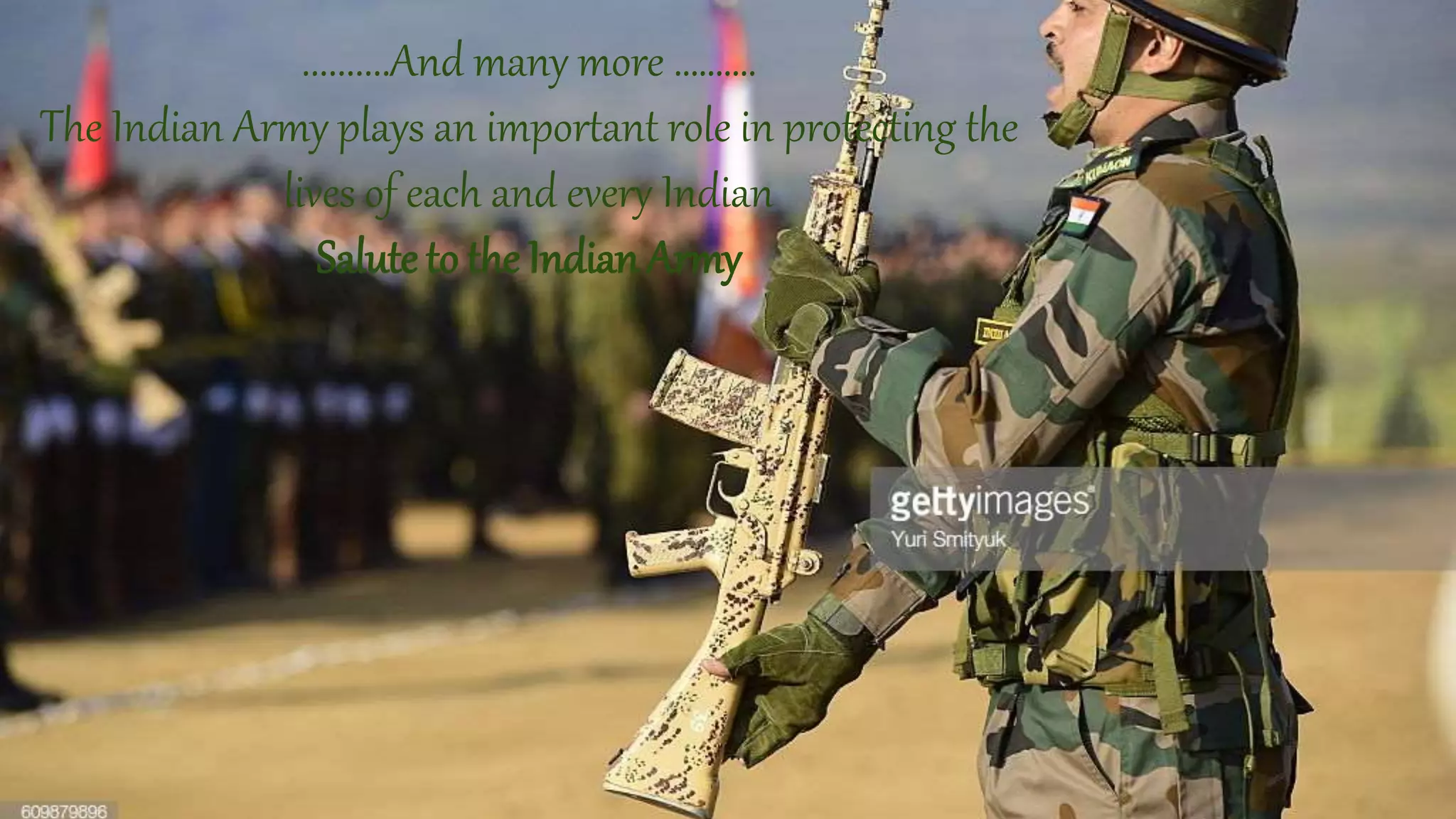 THE INDIAN ARMY | PPTX