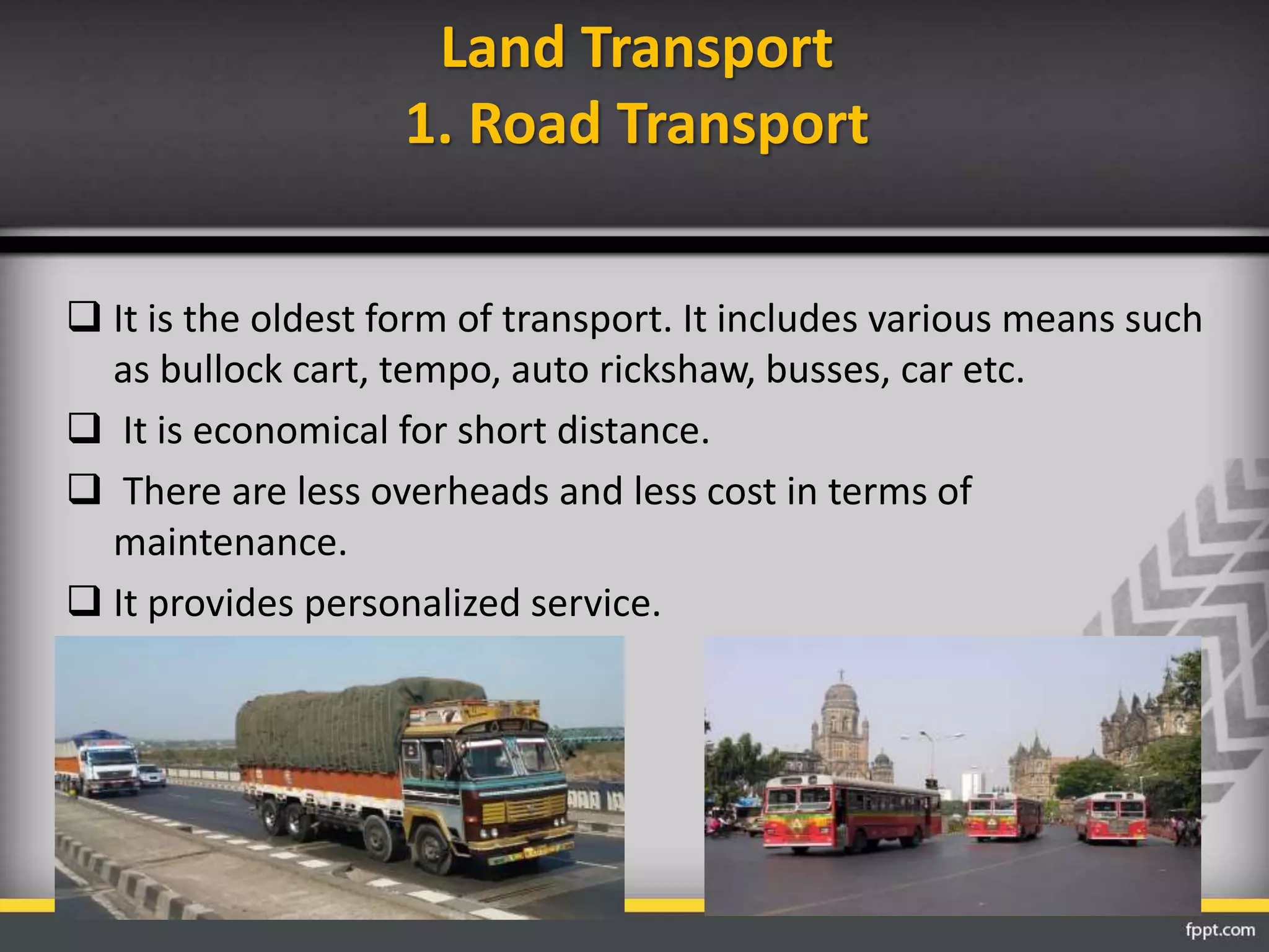 Transportation in India | PPTX | Air Travel | Travel Type