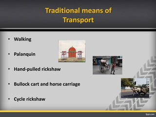 Transportation in India | PPTX