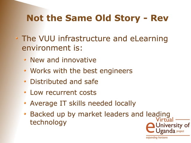 Virtual University of Uganda - ICT presentation | PPT