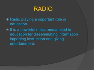 Ict presentation | PPTX | College Radio | Music