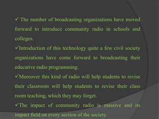 Ict presentation | PPTX | College Radio | Music