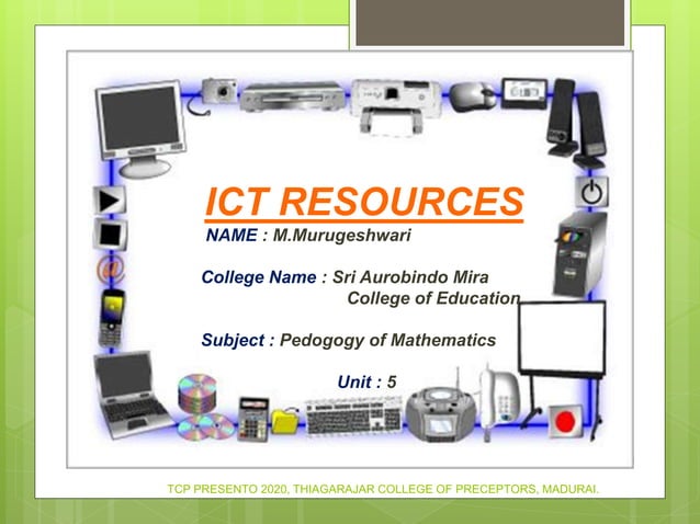 ICT RESOURCES | PPTX | College Radio | Music
