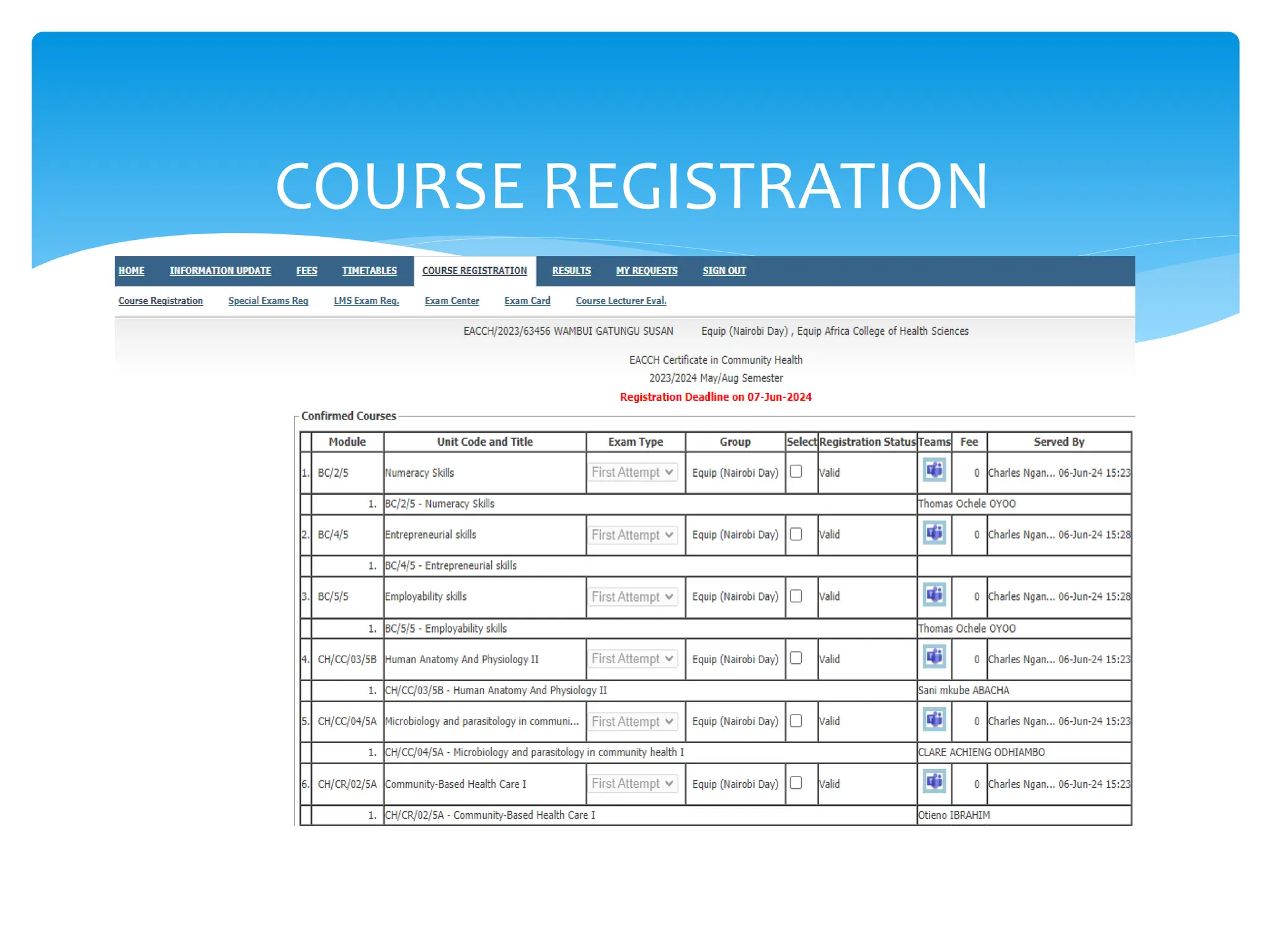 ICT PRESENTATION - LOGIN INTO STUDENT ACCOUN | PPT