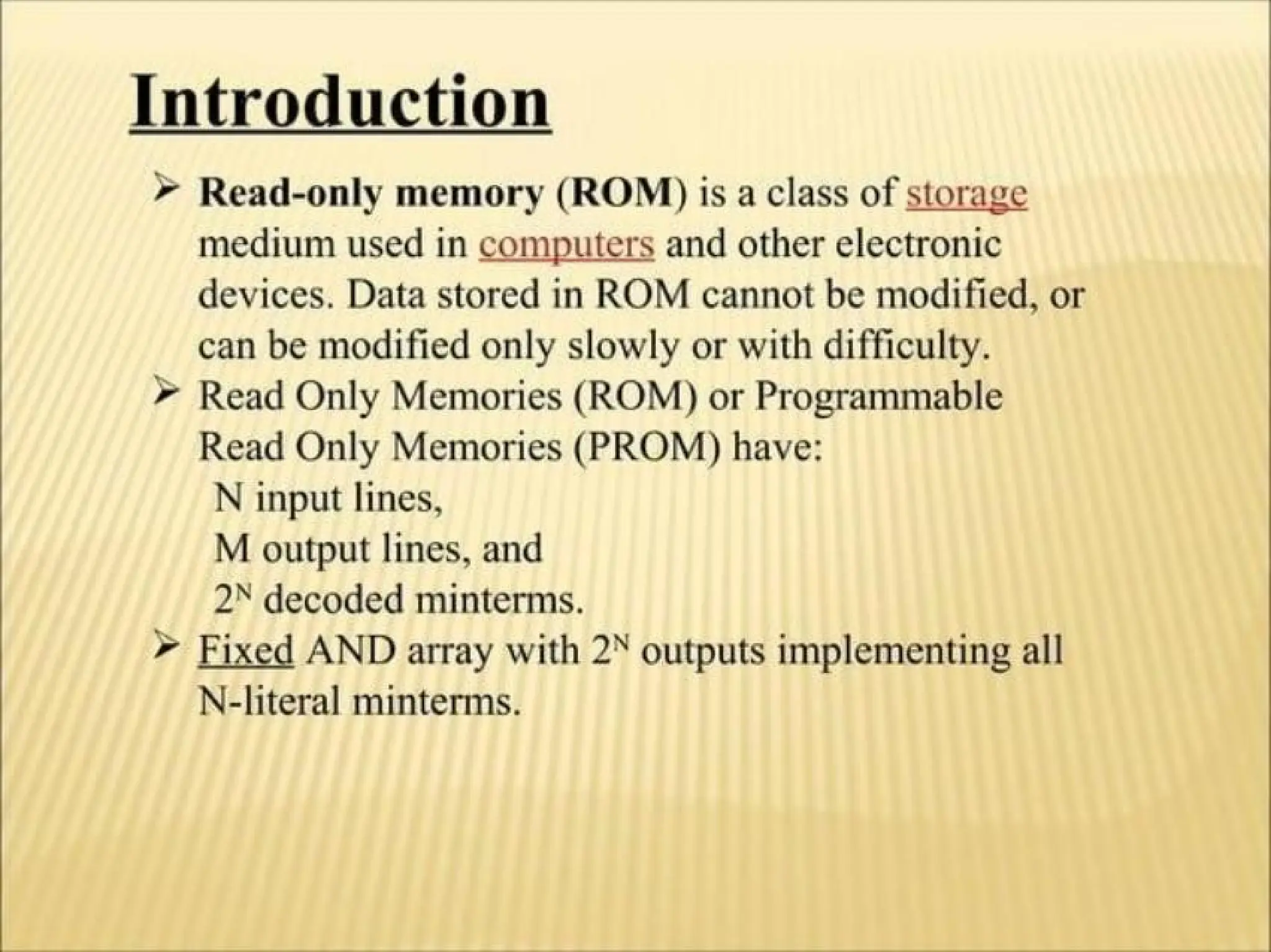 ROM and its types ICT presentation by muhammad ramzan | PPTX