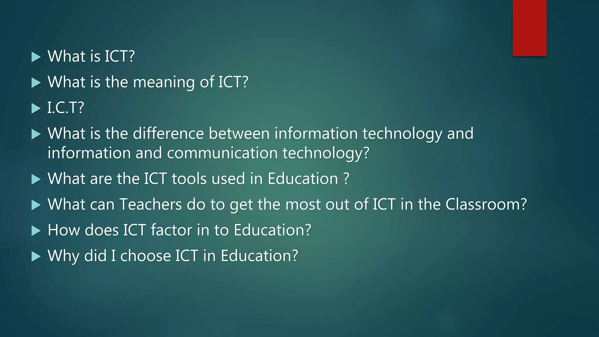 Ict presentation1 17 11-17 | PPTX