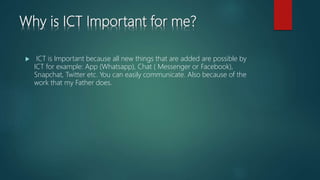 Ict presentation1 17 11-17 | PPTX