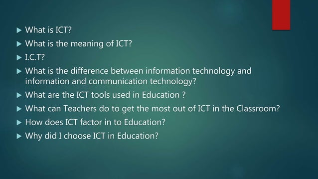 Ict presentation1 17 11-17 | PPTX