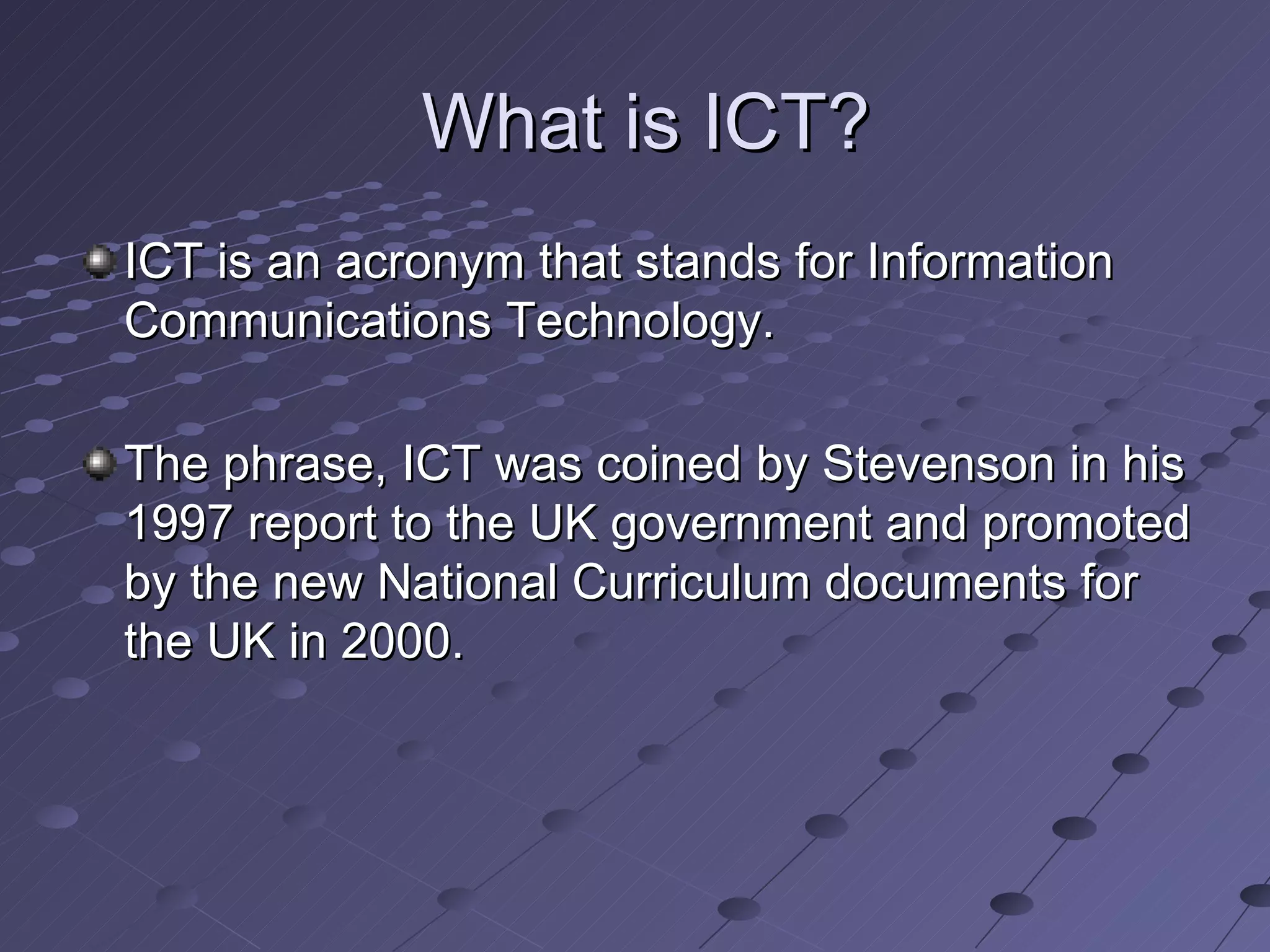 Ict presentation[1][2] | PPT