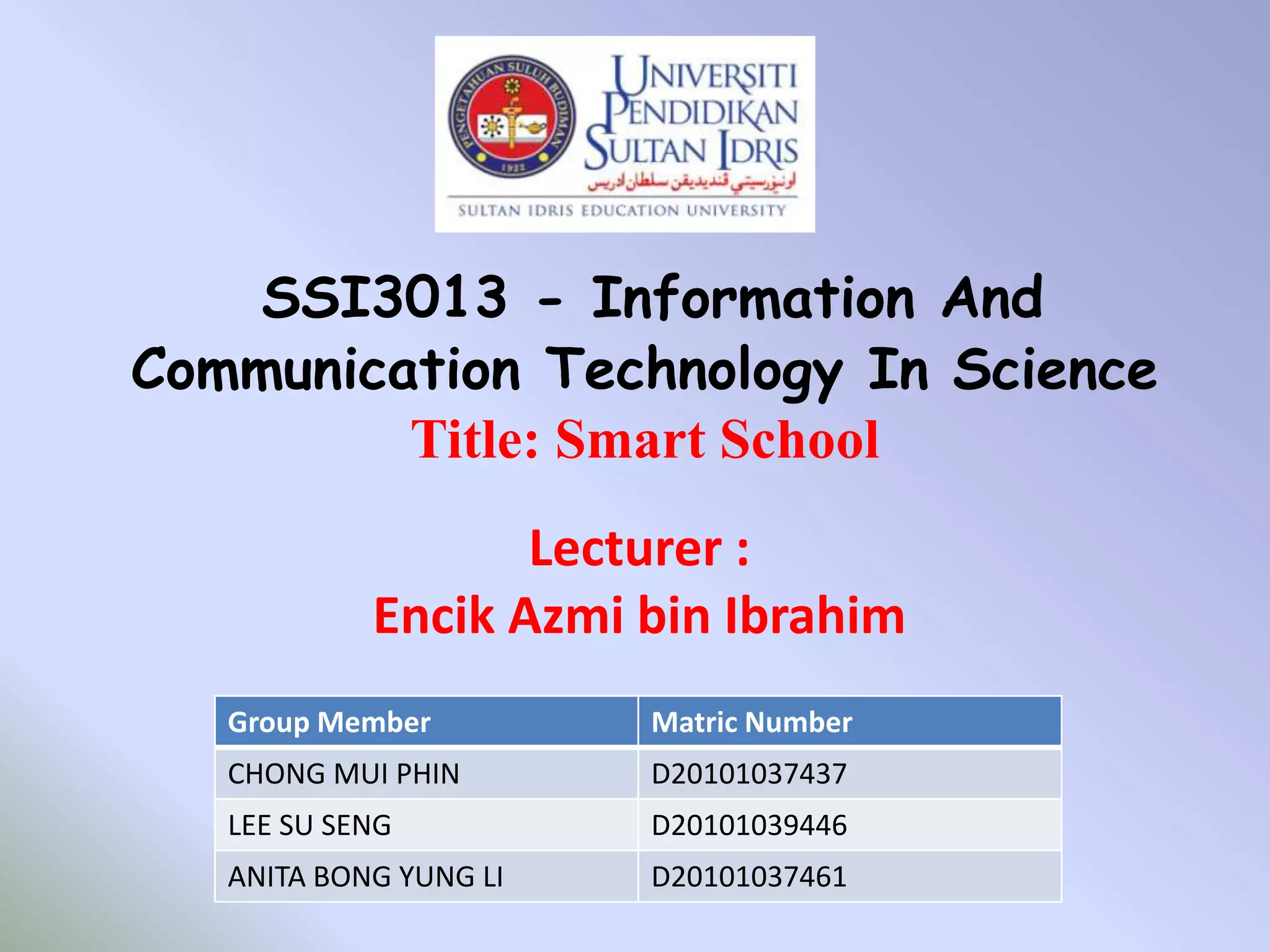 Ict presentation 2 | PPT