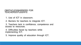 ICT Integration Slides | PPT