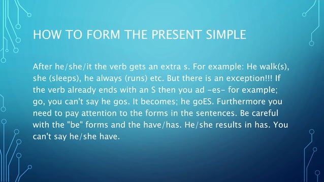 Ict present simple | PPTX