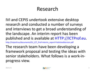 ICT Professionalism | PPT | Professional School | Postgraduate Education