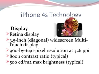 iPhone 4s World class Smartphone | PPT