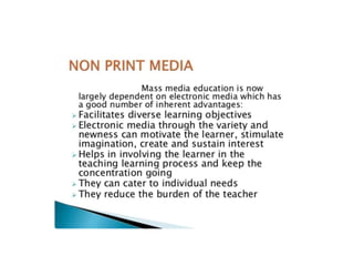 Non-print media | PPT