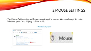 Features of Control Panel | PPTX